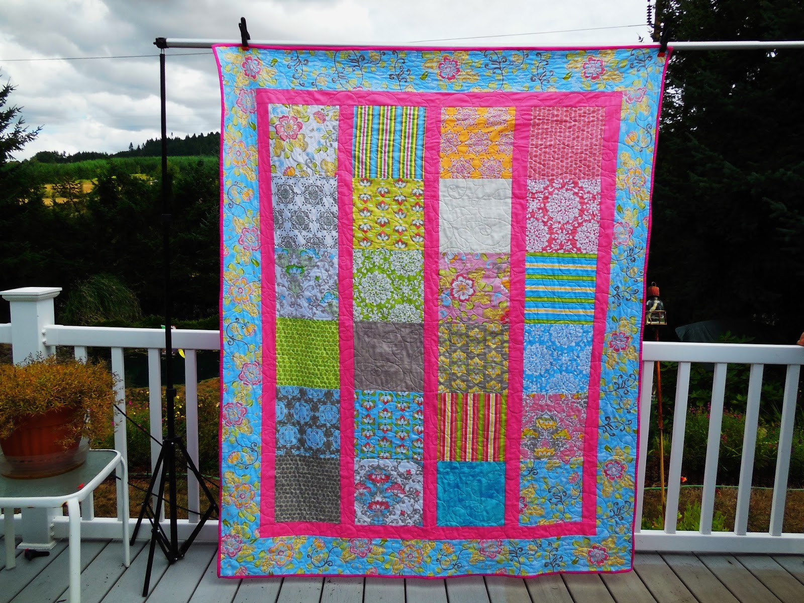 Quilting at Mistletoe Hollow: Riley Blake "Priscilla" by Lila Tueller