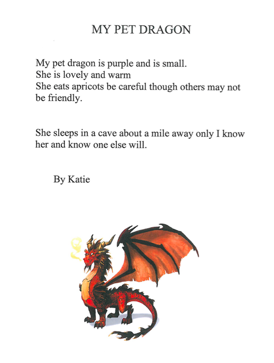 Every Child is a Writer!: Dragon Poems