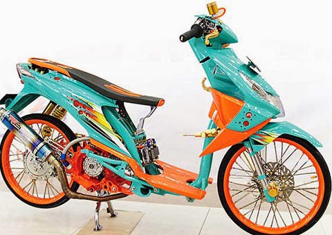 Foto Modifikasi Motor Honda Beat Ceper - MyOtomotif