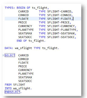 SAP ABAP SELECT STATEMENT