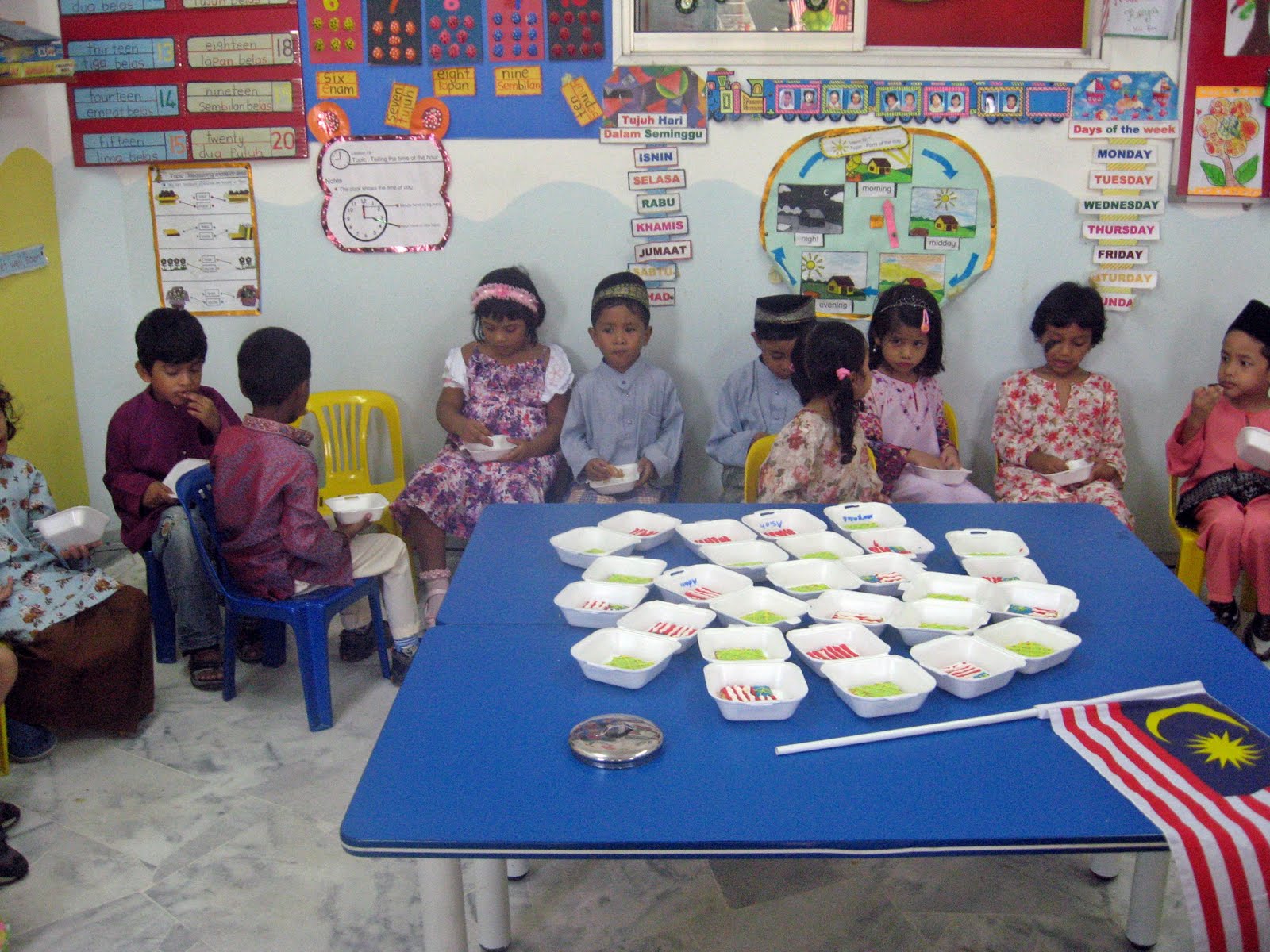 Tadika Sinaran Intelek: Merdeka Raya And Happy Malaysia Day