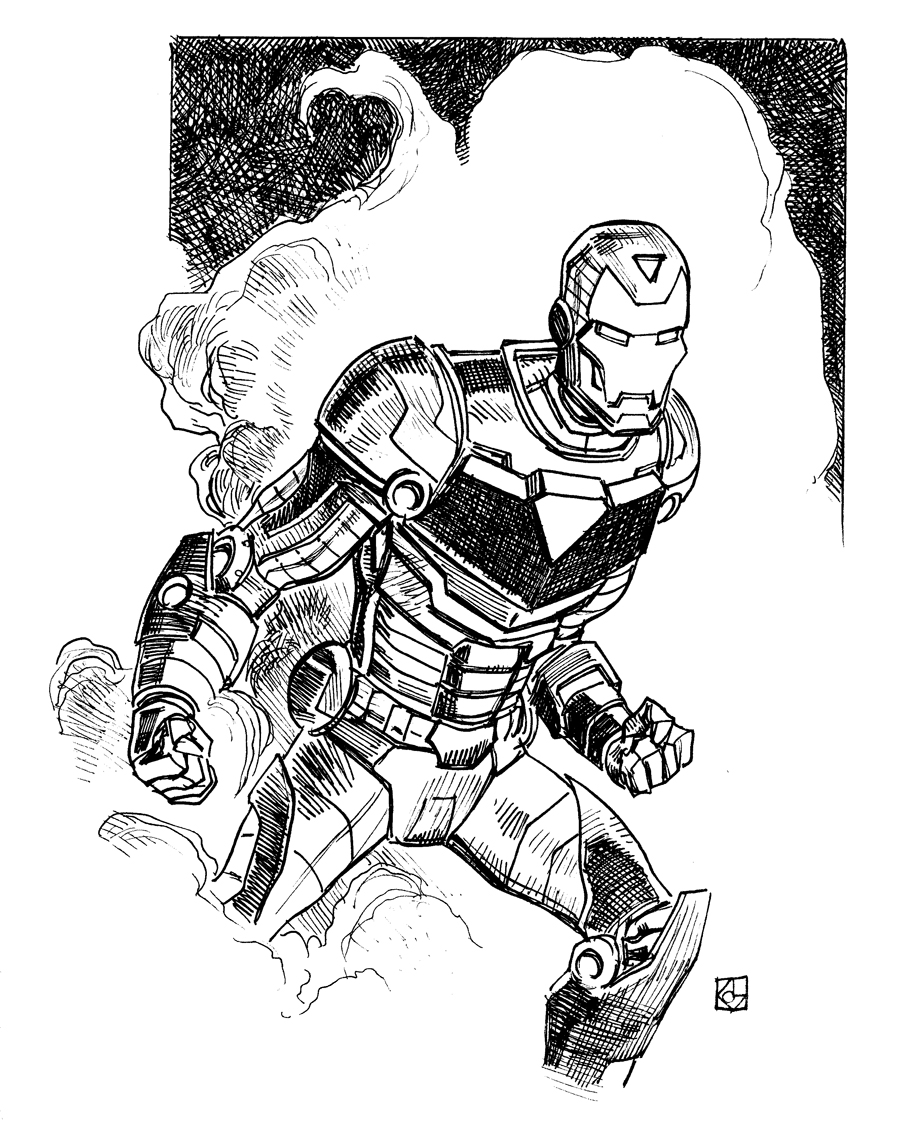 Iron Man sketch