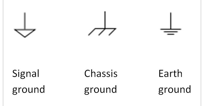 A short note on signal and chassis ground