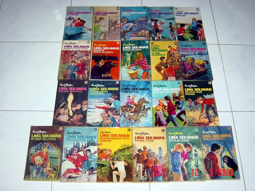 Dunia Nostalgia 80-an : Lima Sekawan aka Famous Five