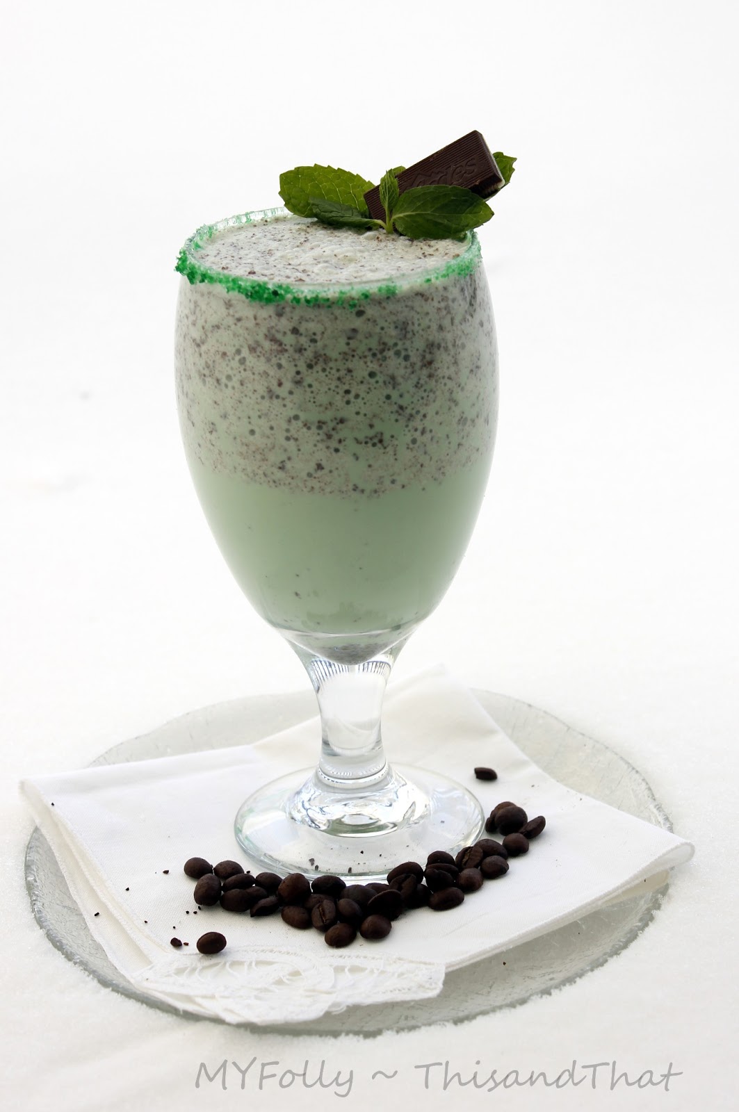 This and that: Mint Chocolate Coffee Shake
