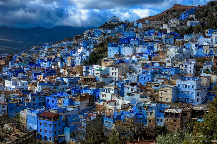 LOS MEJORES LUGARES DEL MUNDO: CIUDAD AZUL (chefchaouen marruecos)
