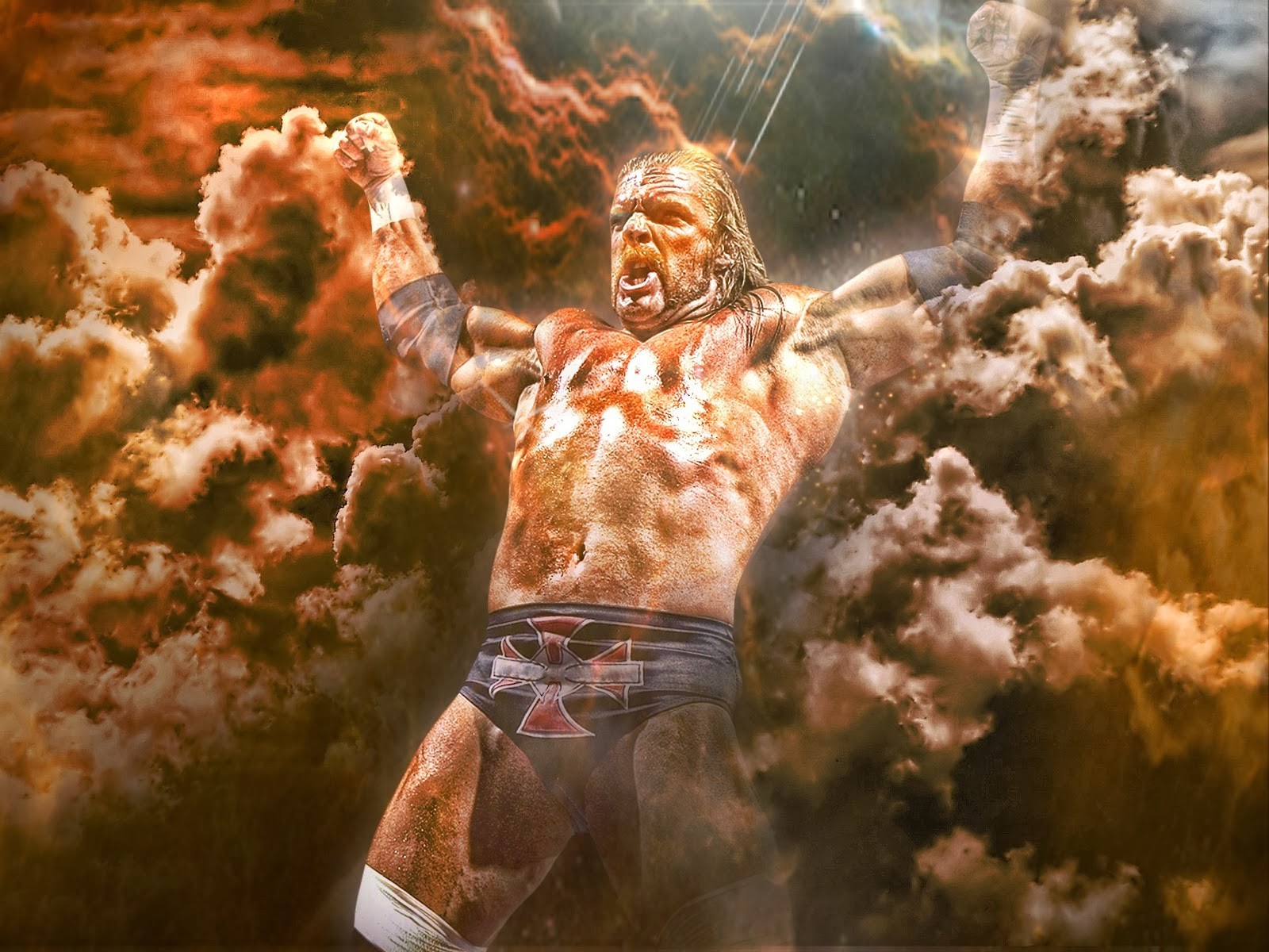 wwe triple h 2013 wallpaper free - godimages