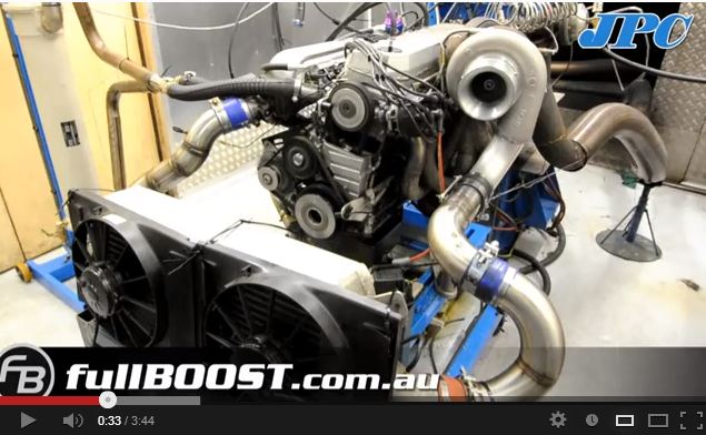 RB30 SOHC on the Engine Dyno Video - Nissan Skyline GT-R s in the USA