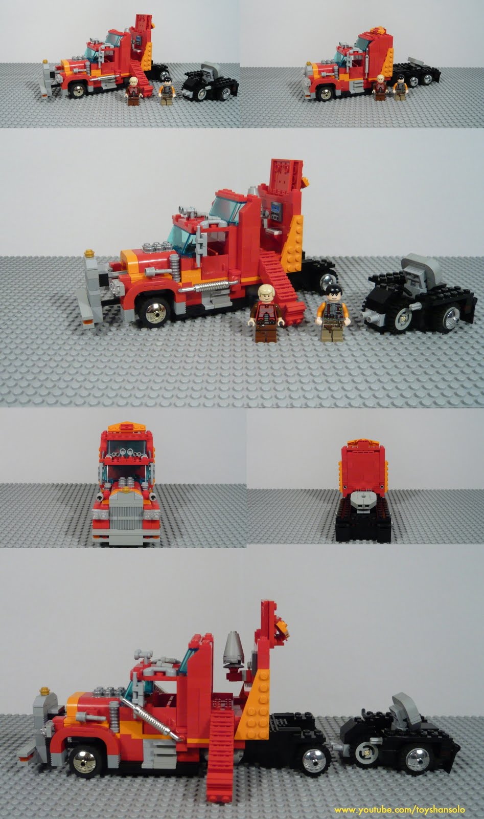 Lego Asia: Lego M.A.S.K Slingshot & Rhino MOC (Kenner Toys)