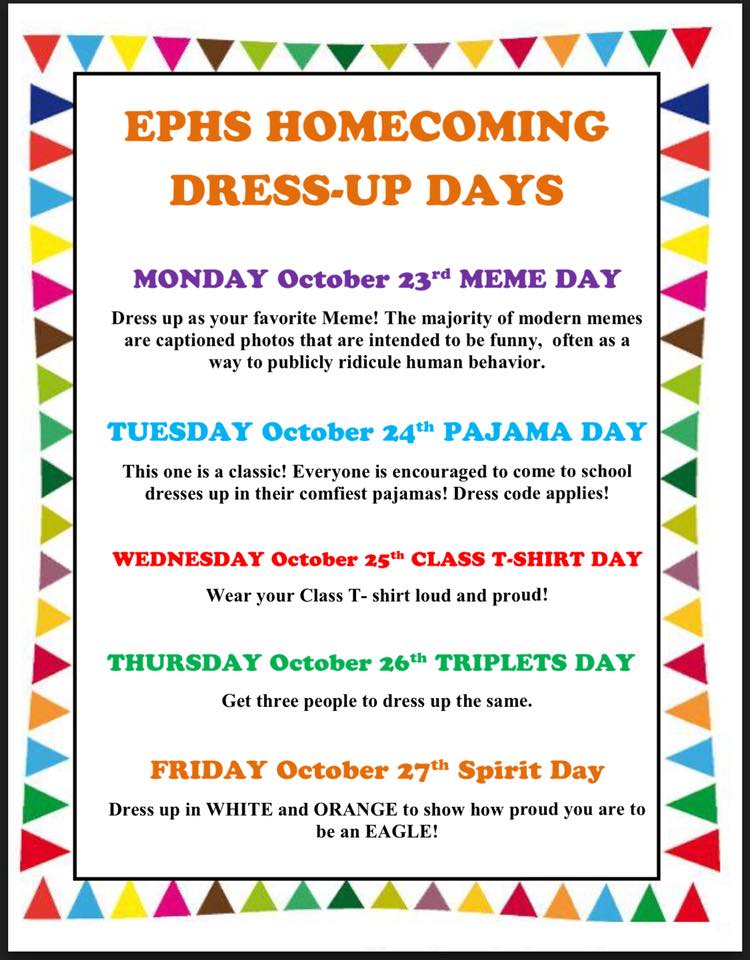 Eagle Pass ISD IVision EPHS Homecoming Dress Up Days eagle-pass-isd-ivision-ephs-homecoming-dress-up-days