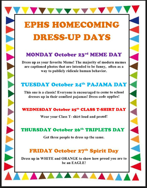 Eagle Pass ISD - iVision: EPHS Homecoming Dress Up Days