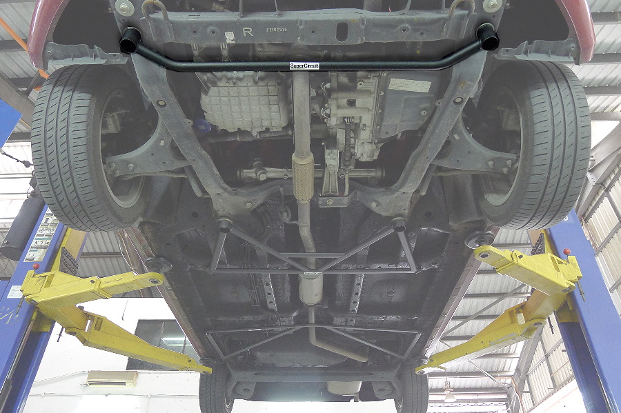 SUPERCIRCUIT CHASSIS STRENGTHENING BARS: Proton Persona 1.6 (BH) Front ...