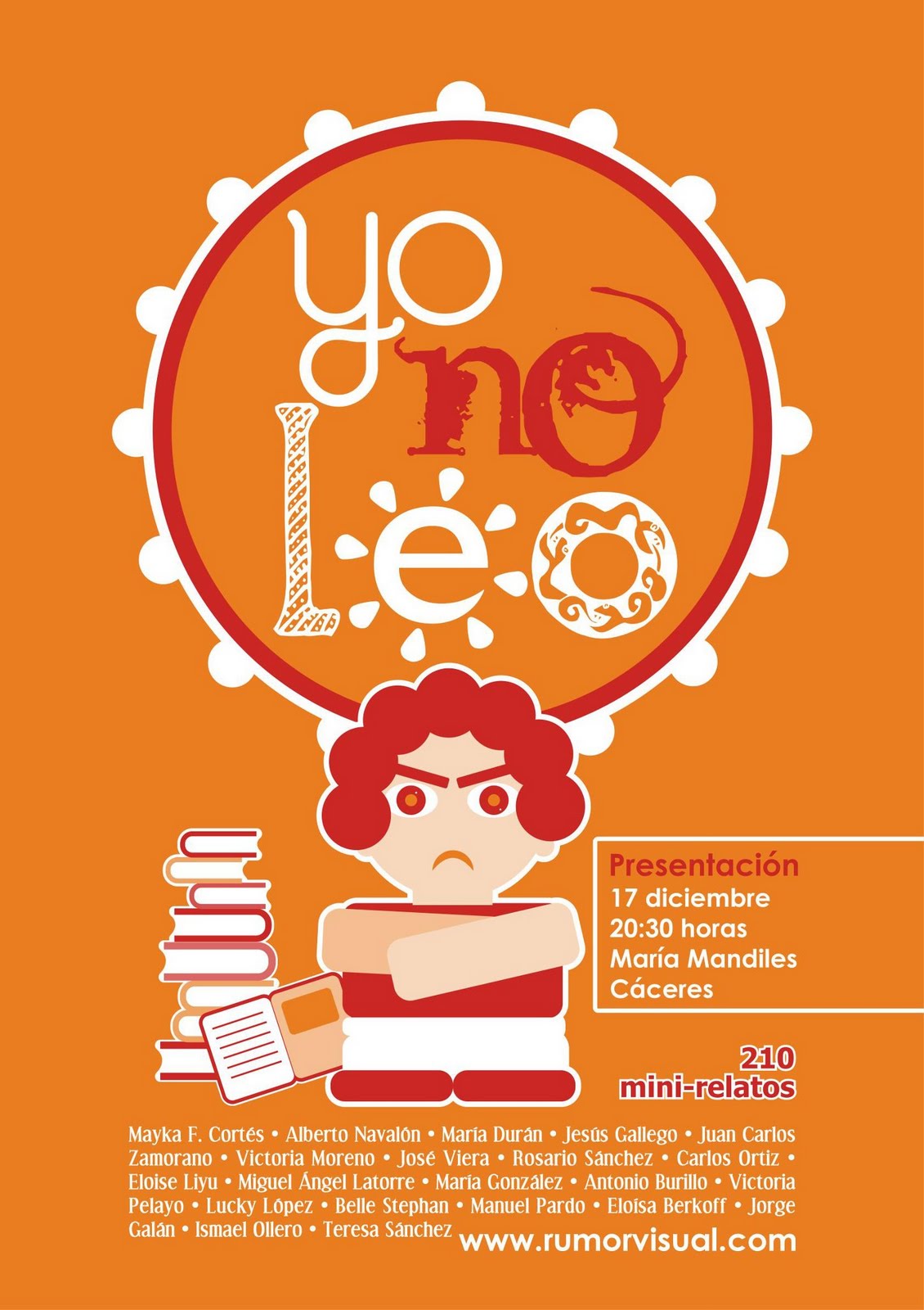 Papirowebxia: Presentación de YO NO LEO