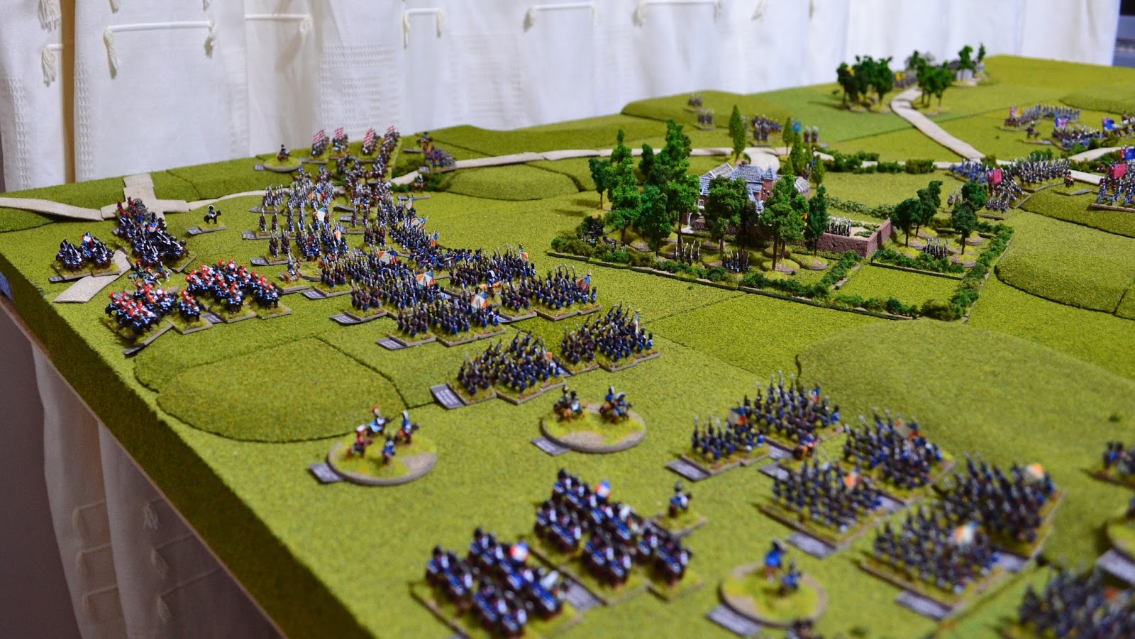 Grymauch's Solo Wargaming Blog : The Battle of Waterloo in 6mm Part 1