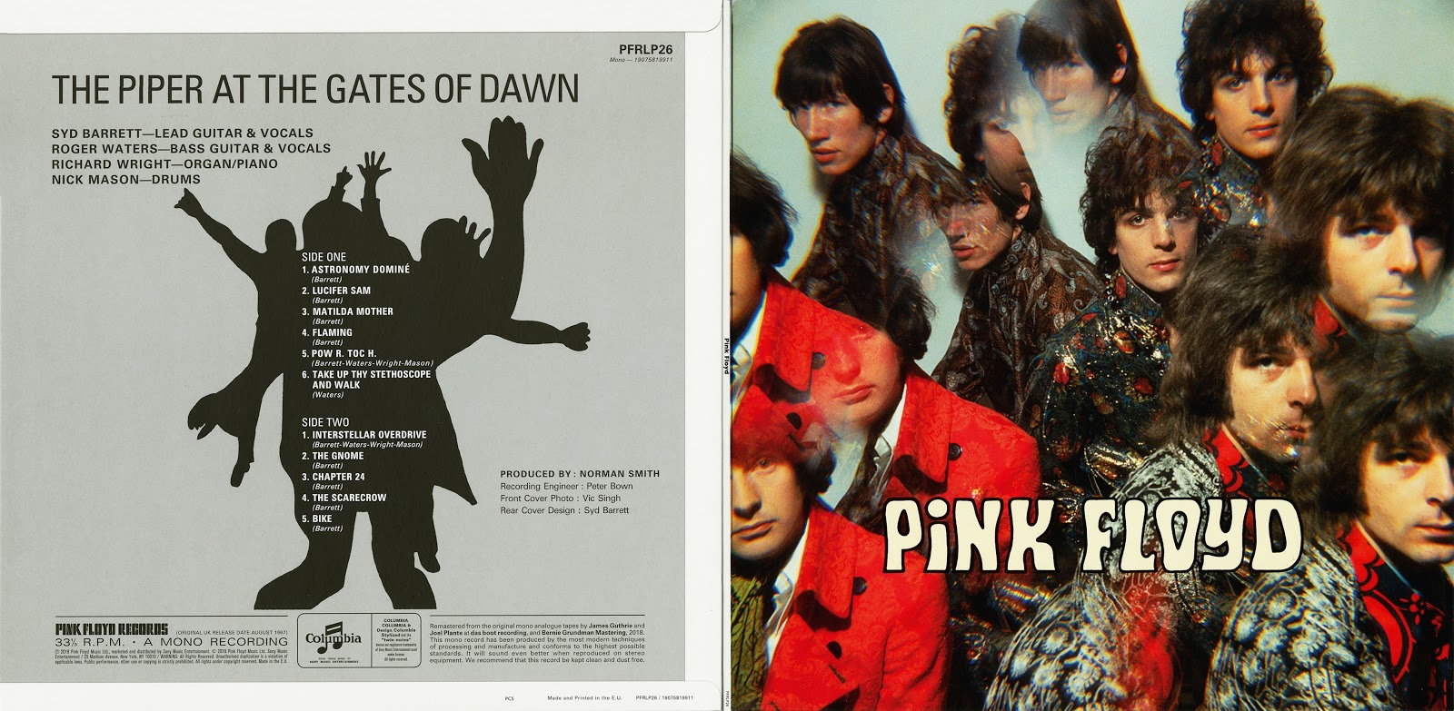 Pink Floyd Ilustrado: The Piper At The Gates Of Dawn - L.P E.U · Record ...