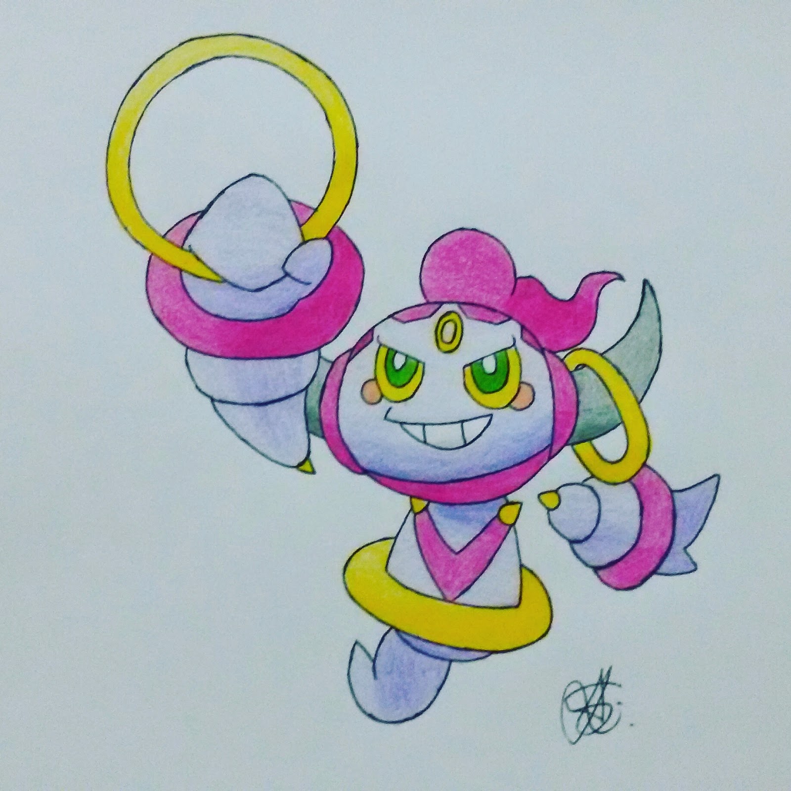 Tutorial de Desenho Hoopa Confined