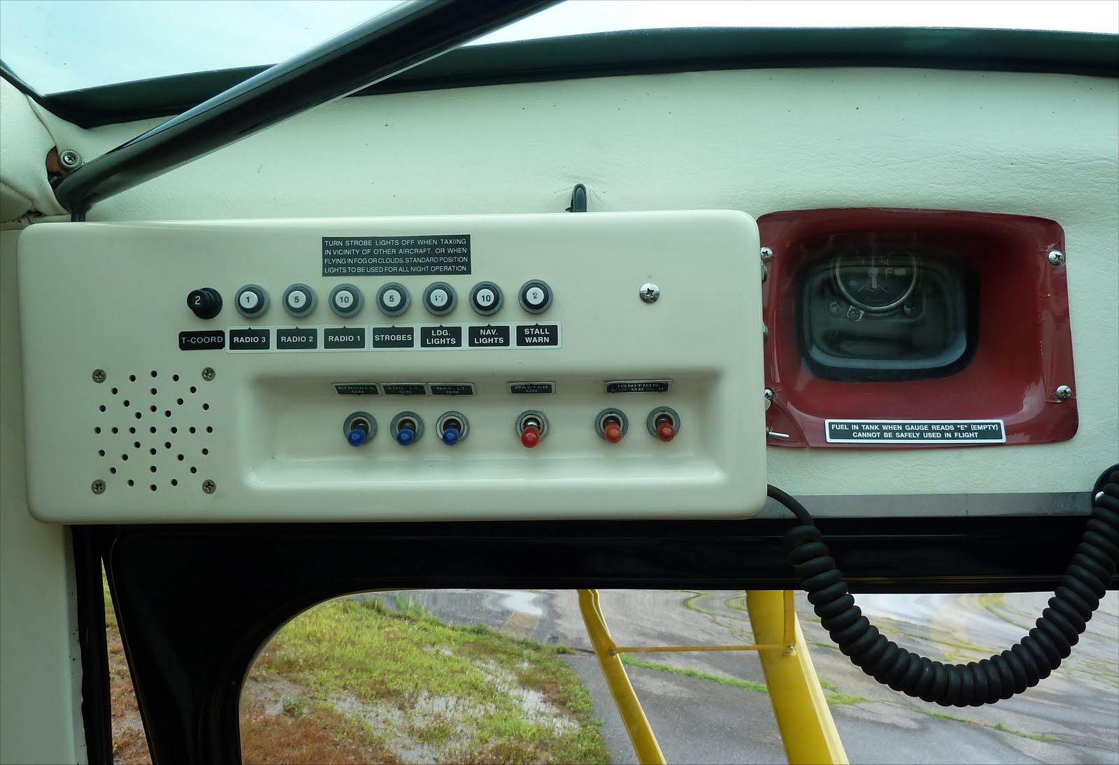 Flight School Retrojournal: Citabria Panel & GPS/COMM