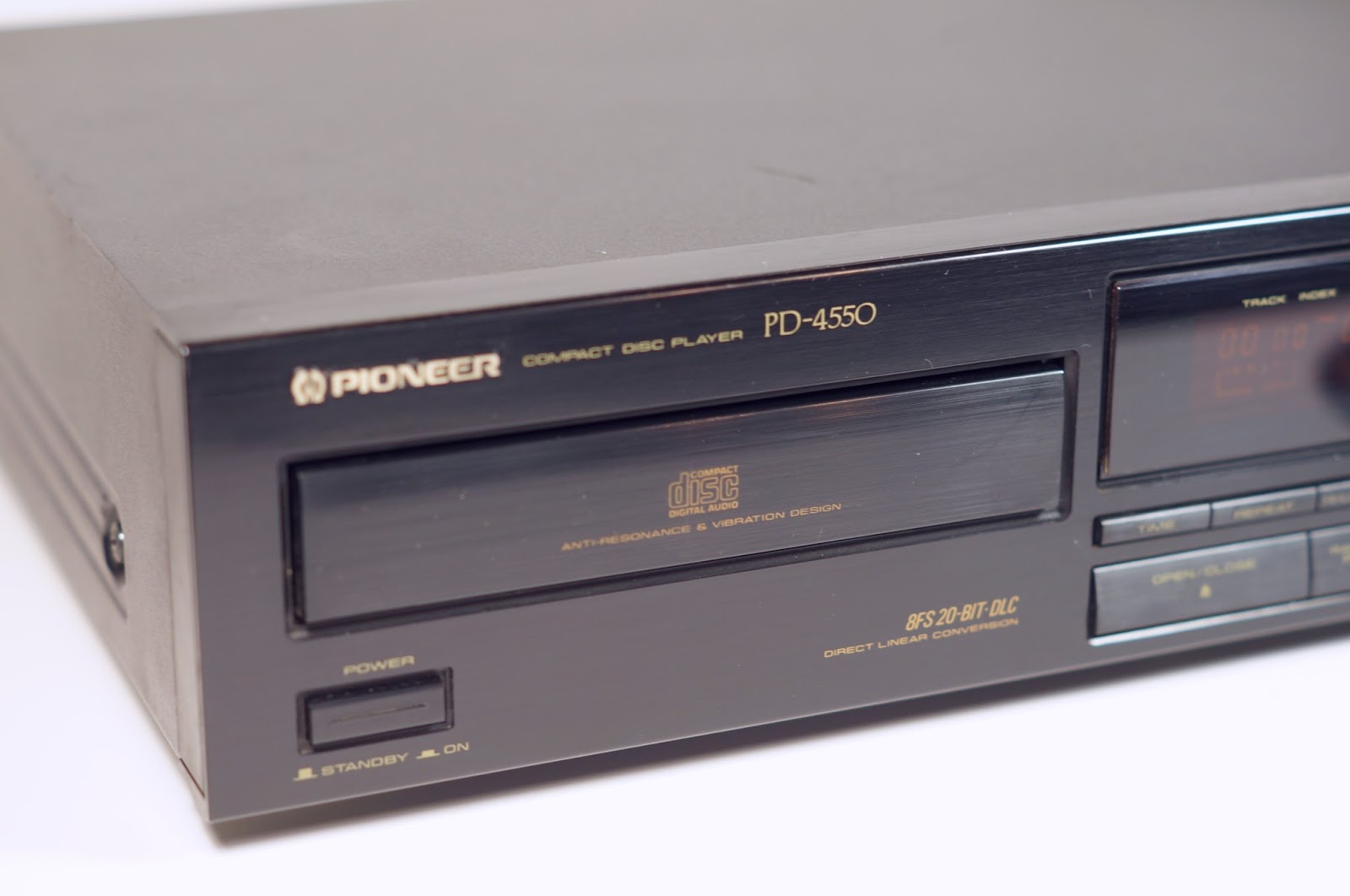 Pioneer PD-4550 Vintage Single Compact Disc CD Player Works Great 8FS ...