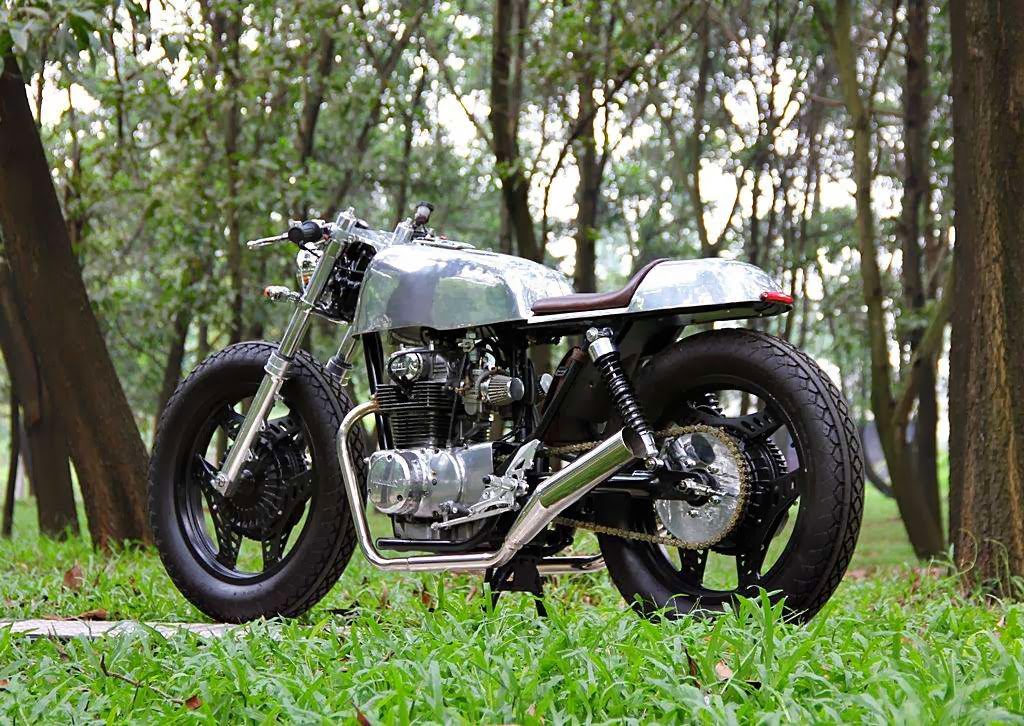 the Shiny Racer CB 350