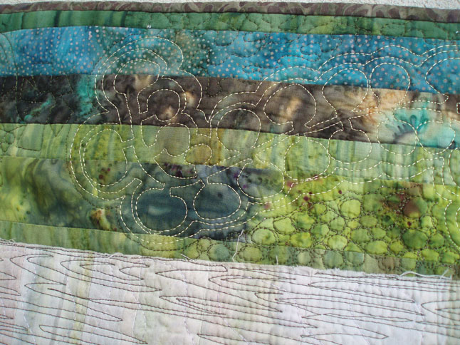 remember your karma: Free Motion Stitch Theory