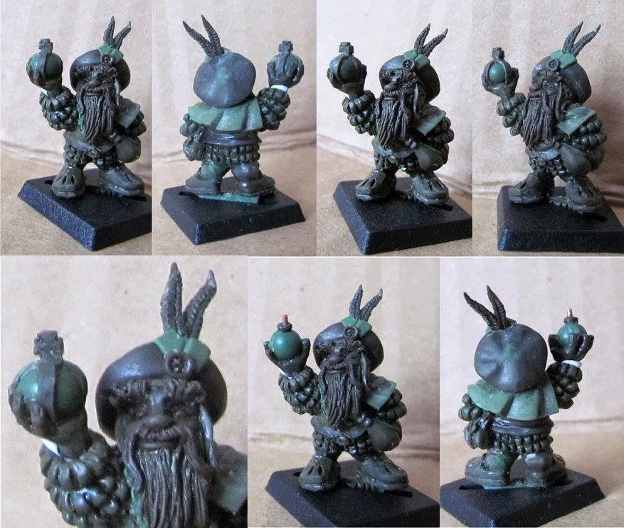 WK's Miniature Imperium: Dwarf Character Greens: Inventors and War ...