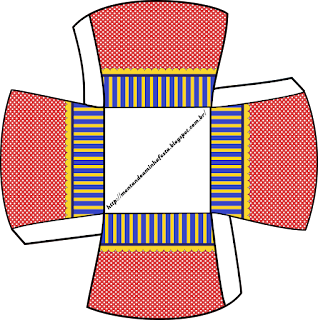 Blue, Red and Yellow: Free Printable Boxes Souvenirs. | Oh My Quinceaneras!