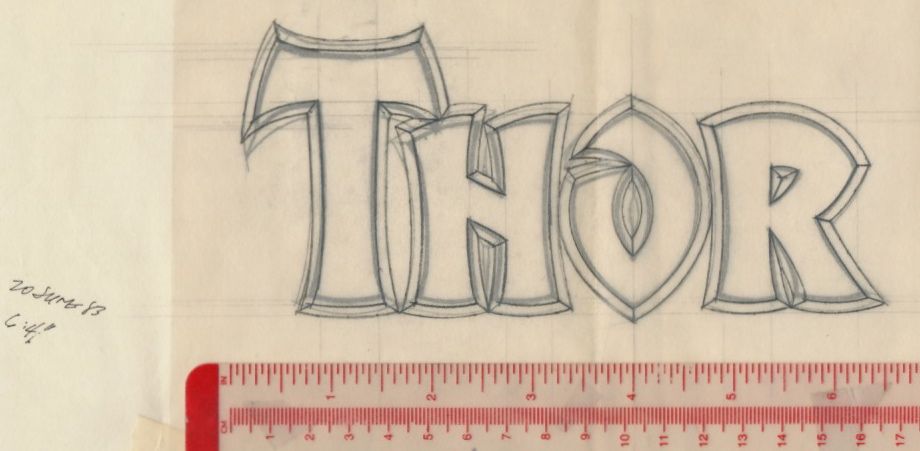 Tenth Letter of the Alphabet: Anatomy of a Logo: The Mighty Thor, Part 7