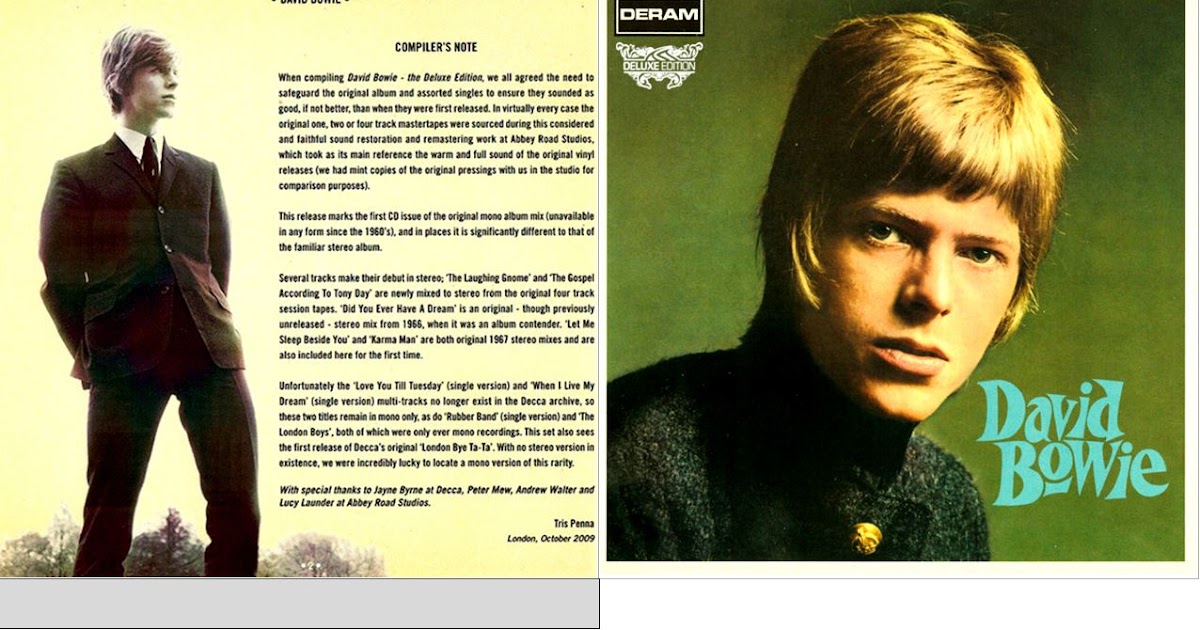 MUSICOLLECTION: DAVID BOWIE - The First Album (Deluxe Version) - 1967 ...