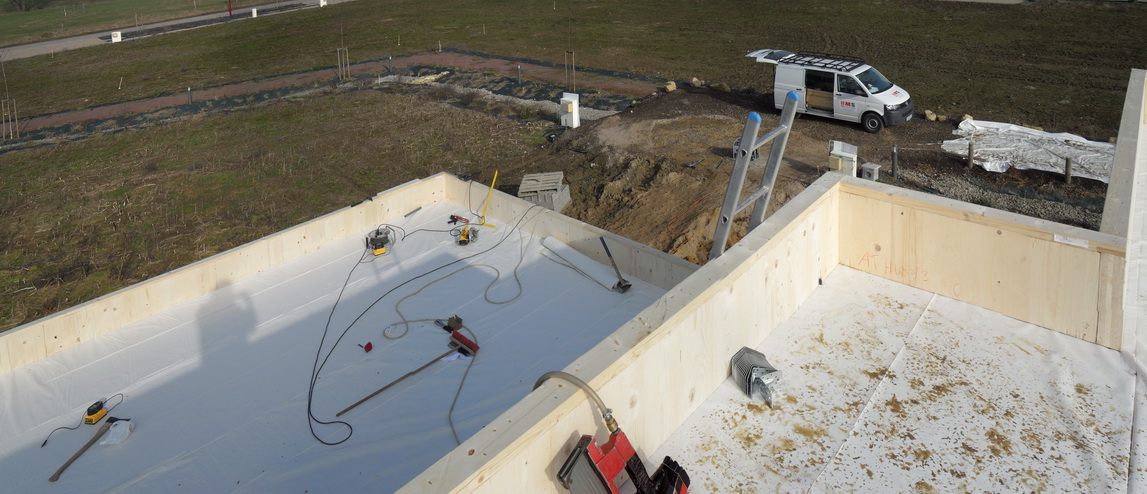 Notre maison passive au pays des 3 frontières (Lorraine): Montage de la ...