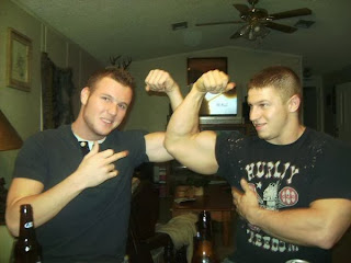 the beauty of male muscle: bodybuilders & average people