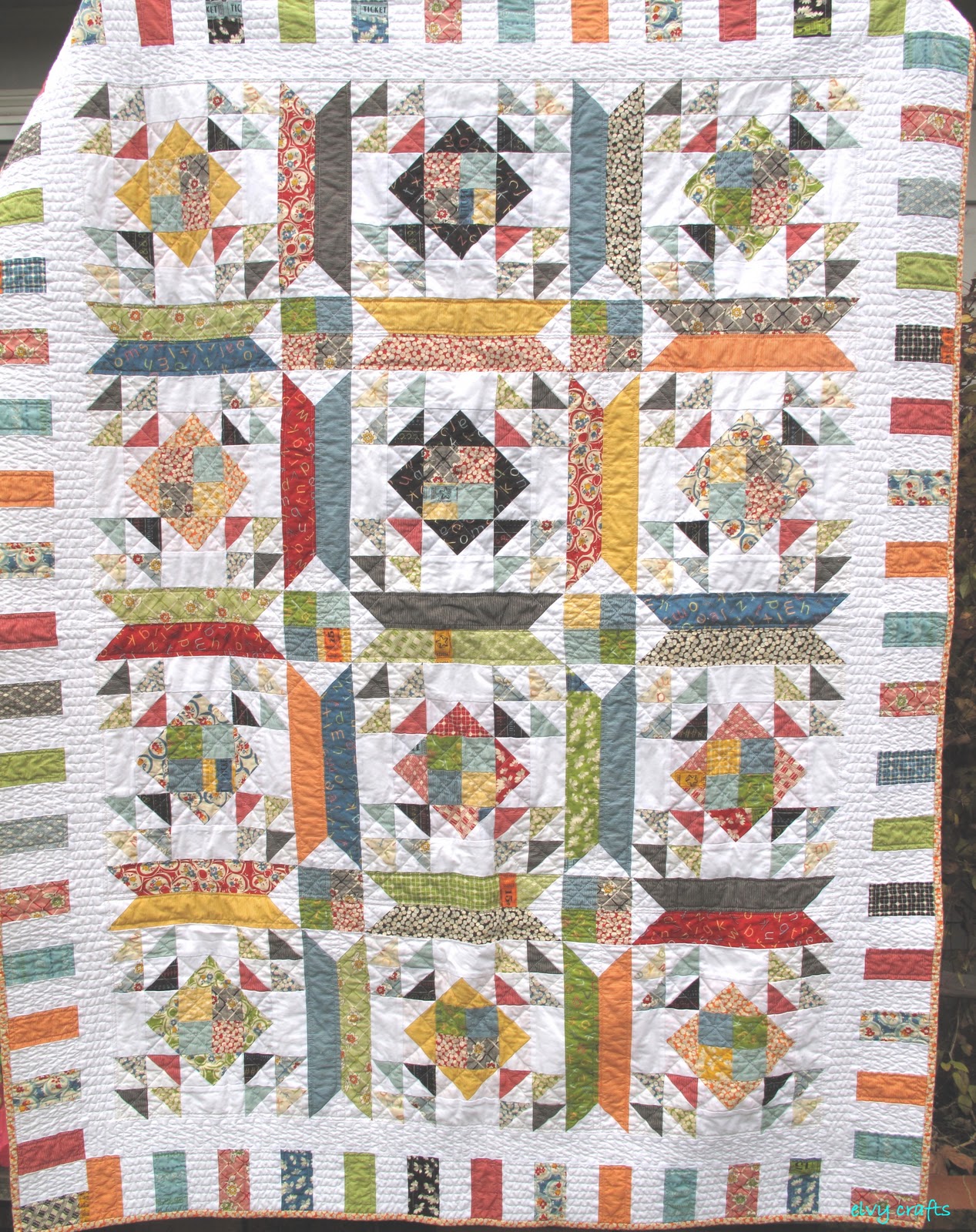 Elvy Crafts: Bloggers' Quilt Festival!