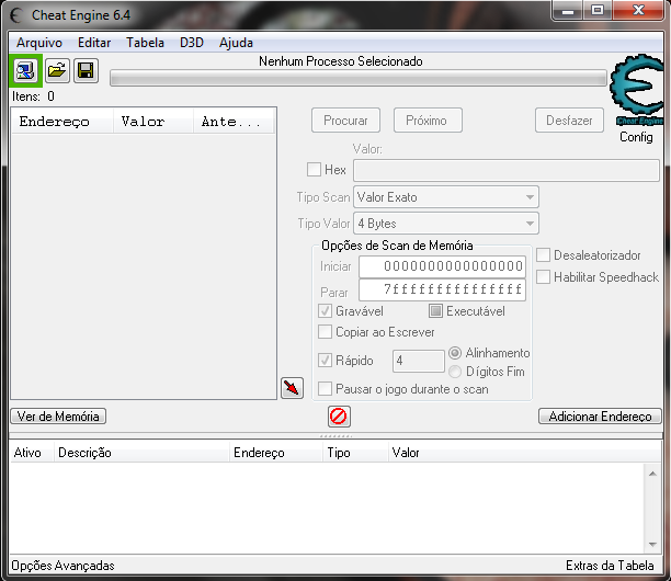 TI Programas: Cheat Engine 6.4