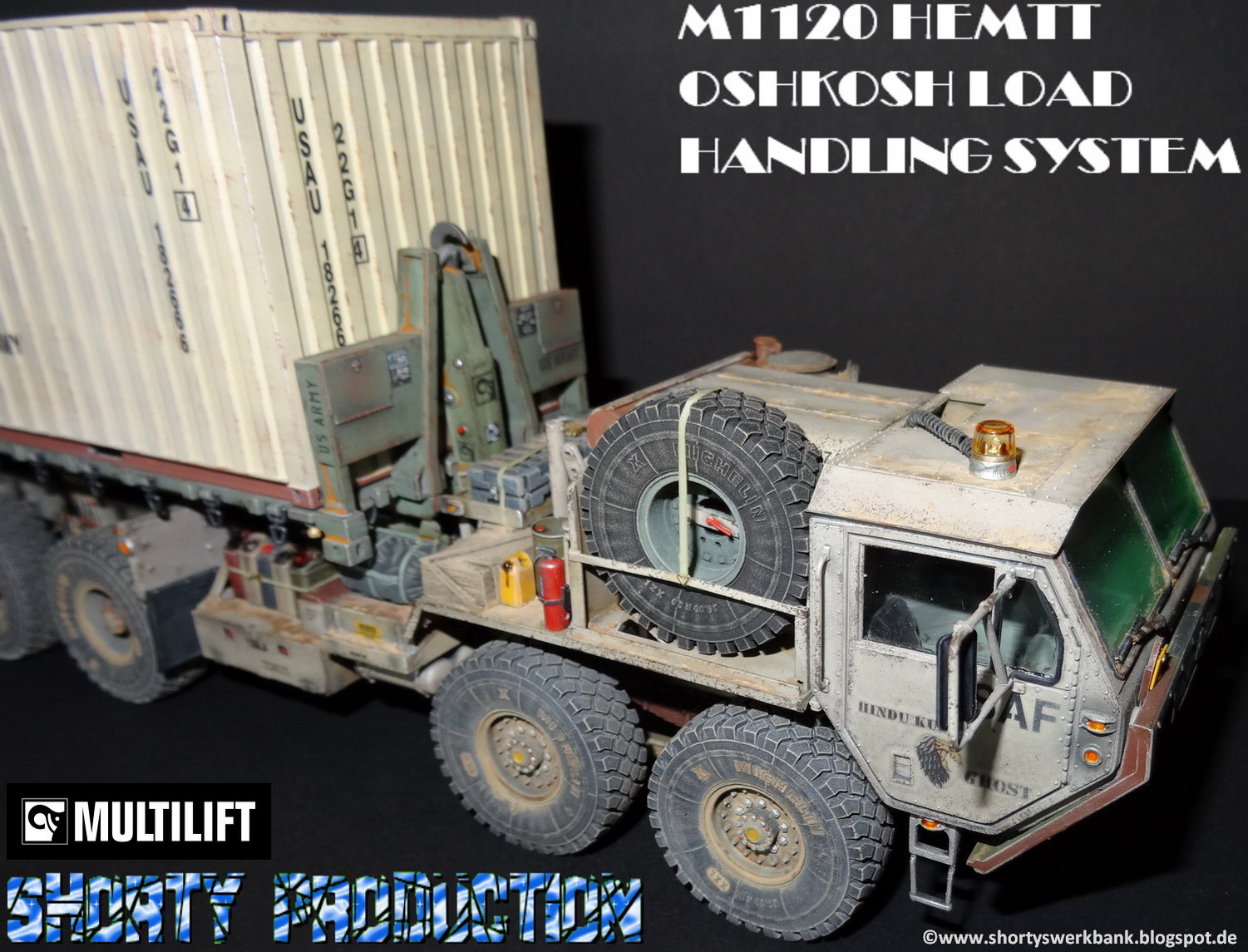 Shorty-Production: M1120 HEMTT OSHKOSH LOAD HANDLING SYSTEM TRUCK