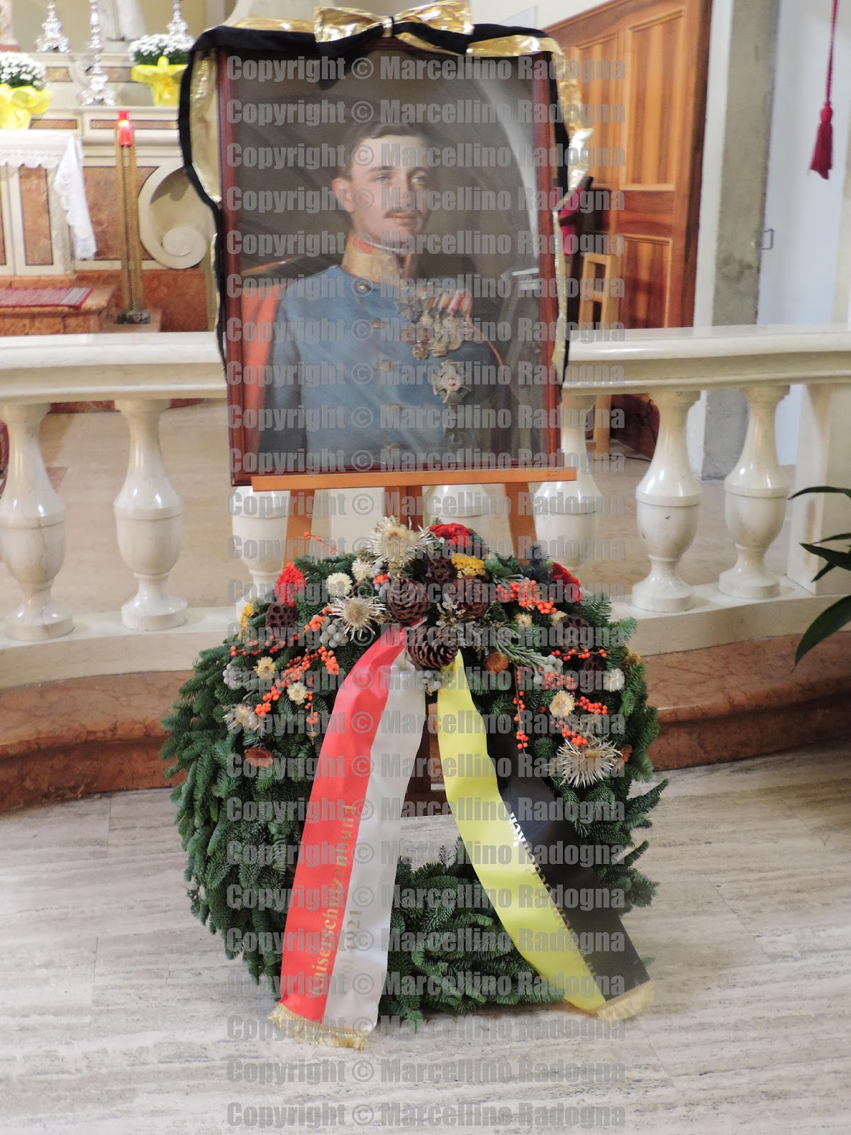 Marcellino Radogna - Fotonotizie per la stampa: Carlo Primo d'Asburgo