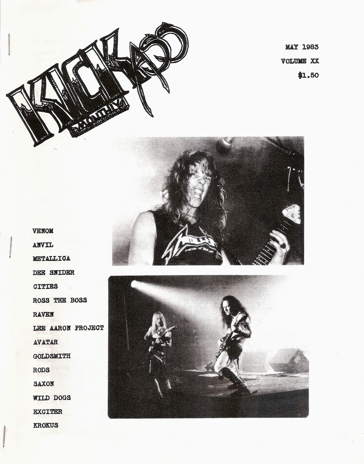 Kick Ass Monthly: KICK ASS MONTHLY - BOB MULDOWNEY