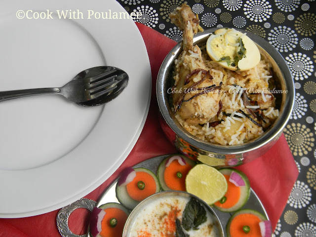 Cook With Poulamee: Chicken Handi Biryani