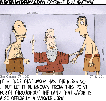 The River of Life.: Jacob and Esau