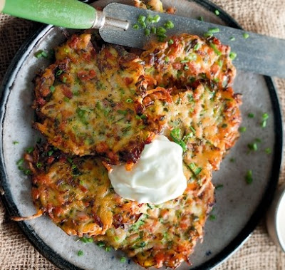 Kitchen Cook: Courgette And Bacon Fritters