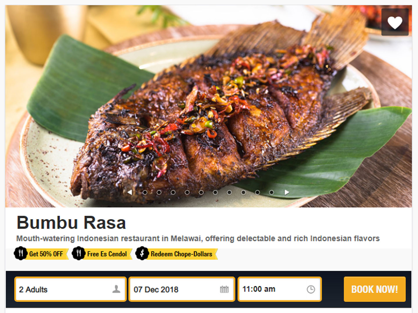 Bumbu Rasa, Dharmawangsa, Jakarta