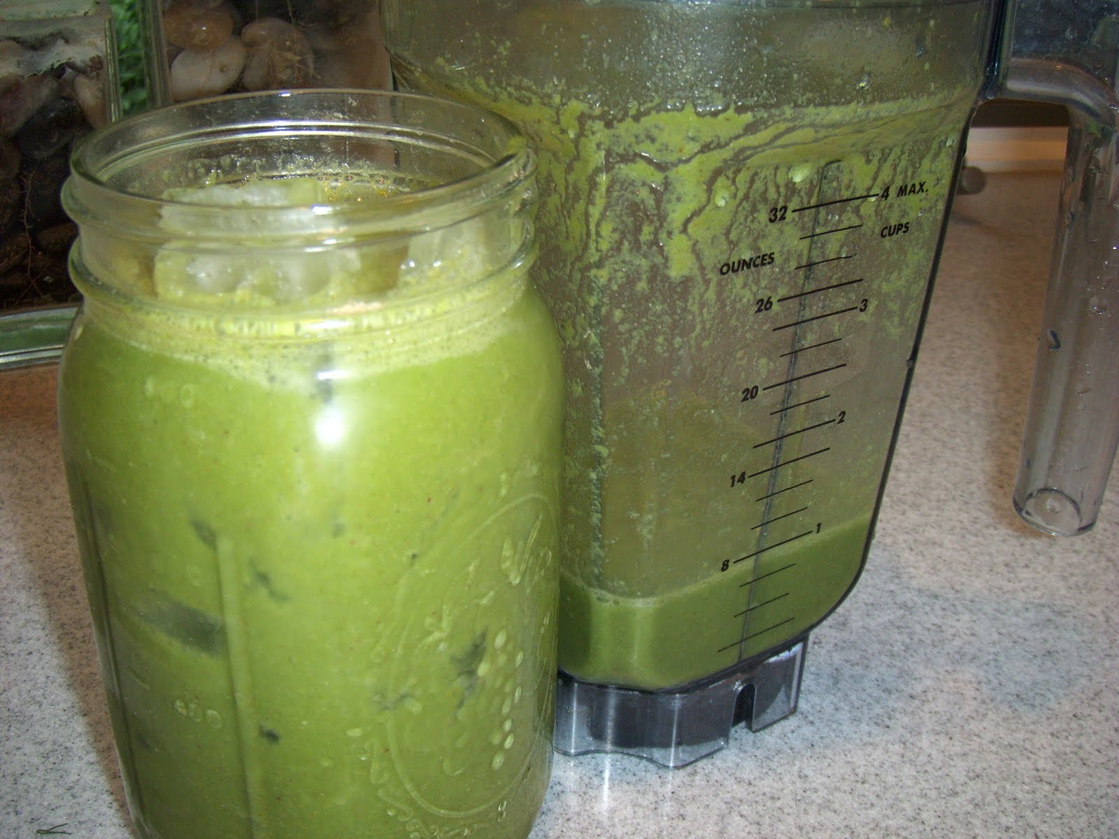 Mombo's Backyard: Backyard Green Drink by Grace Lefever