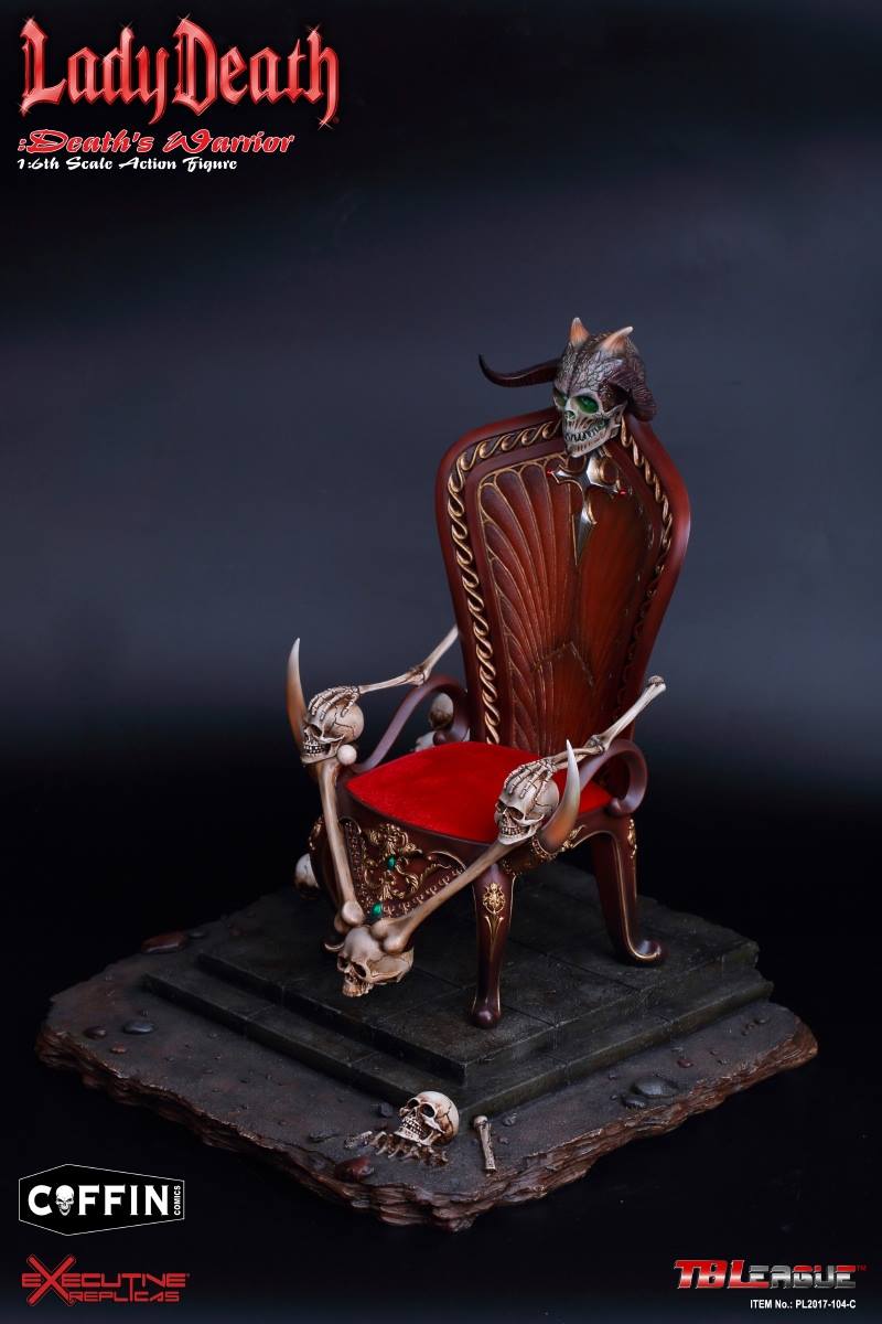 toyhaven: TBLeague 1/6th scale DELUXE Lady Death: Death's Warrior V2 ...
