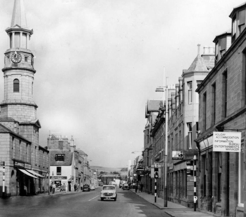 Tour Scotland: Old Photograph Allardice Street Stonehaven Scotland