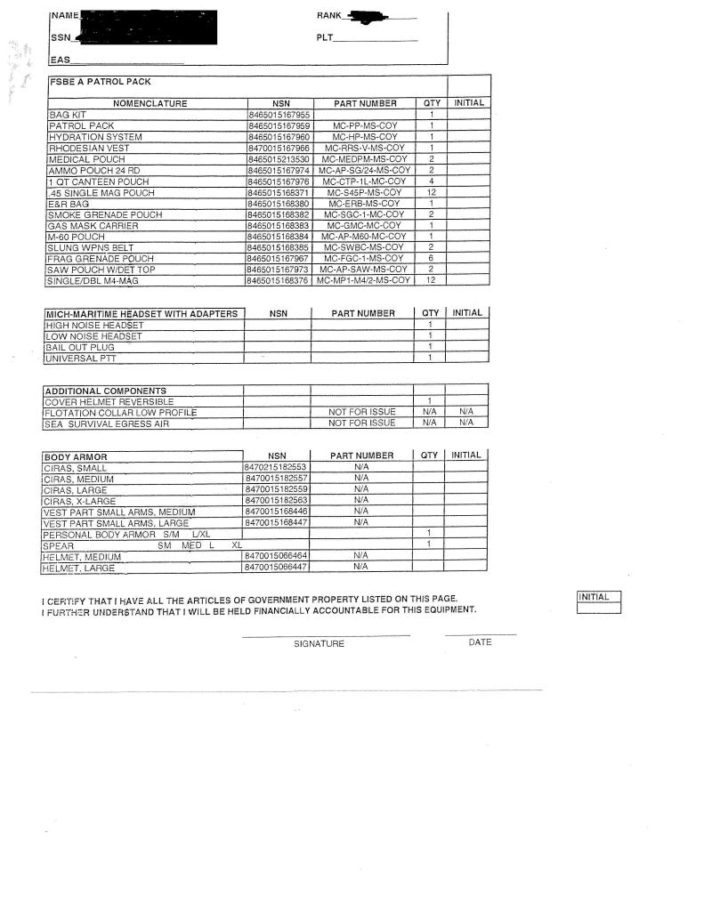 Webbingbabel: USMC FSBE II Full Spectrum Battle Equipment / Indiv ...
