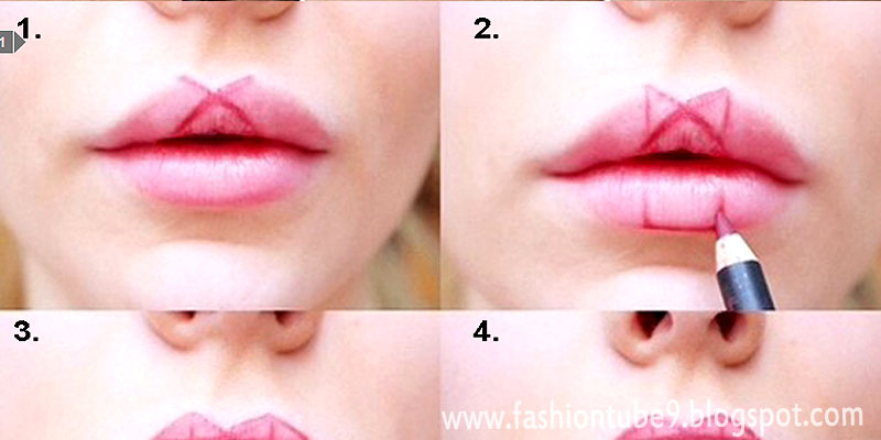 How To Get Flawless Lip Shape - Step By Step Tutorial - The Stylish Life