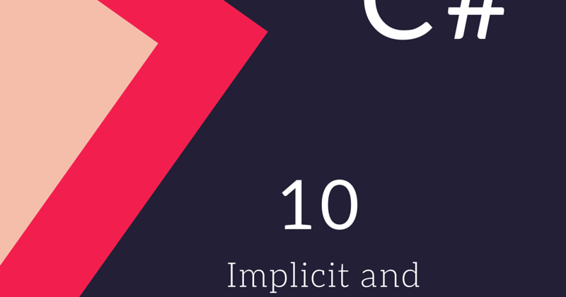 Implicit And Explicit Conversions In C 
