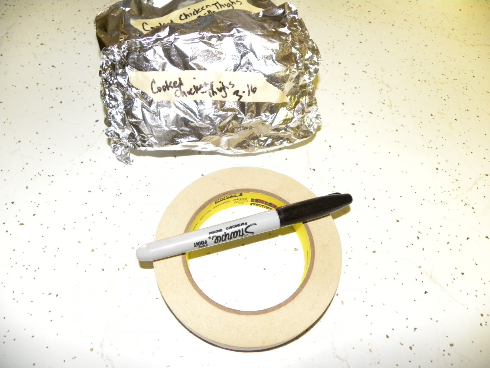 Living on Less Money: Waste Not Wednesday: Labeling Food in the Fridge