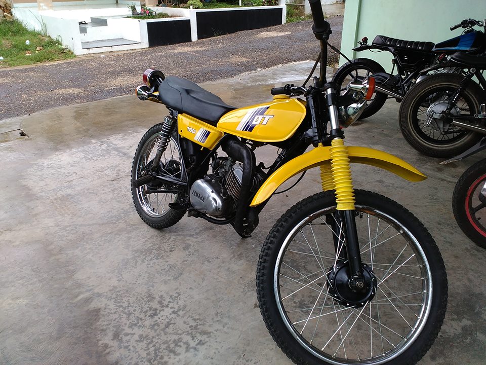 CLASSIC TRAIL: Yamaha DT100 Years 1977 - TANJUNG TABALONG - LAPAK MOBIL DAN MOTOR BEKAS