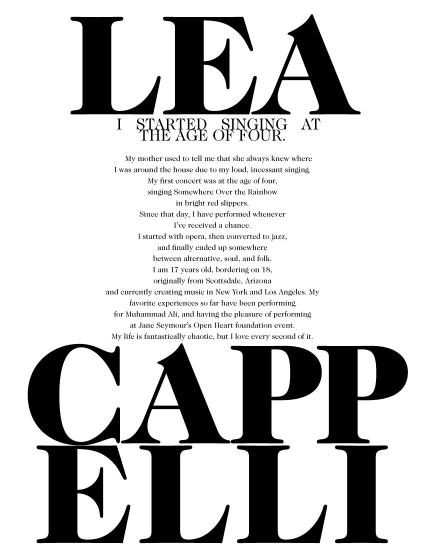 Lea Cappelli ~ Fantastics Magazine - Corinna B's World