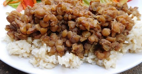 FOR THE LOVE OF GRUB: HONEY BAKED LENTILS