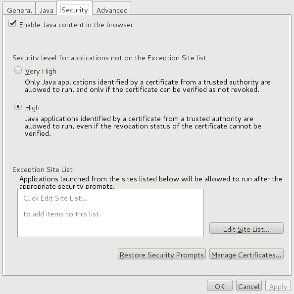 Enable Java run time plugin in Firefox - We Are Linux